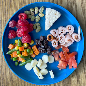 11 Toddler Snack Plate Ideas - Pinecones & Pacifiers