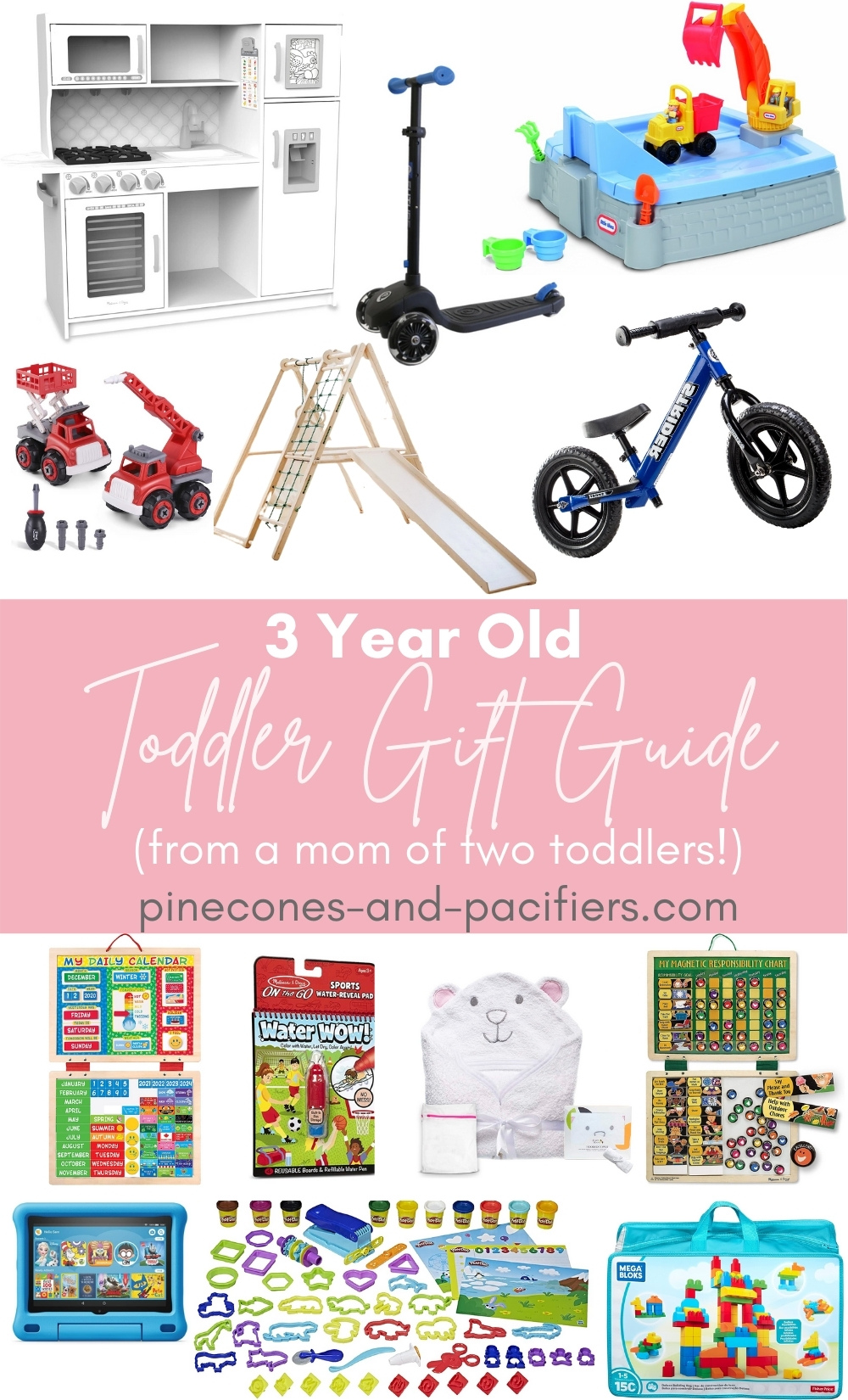 3 Year Old Gift Guide (2024 Update) - Pinecones & Pacifiers