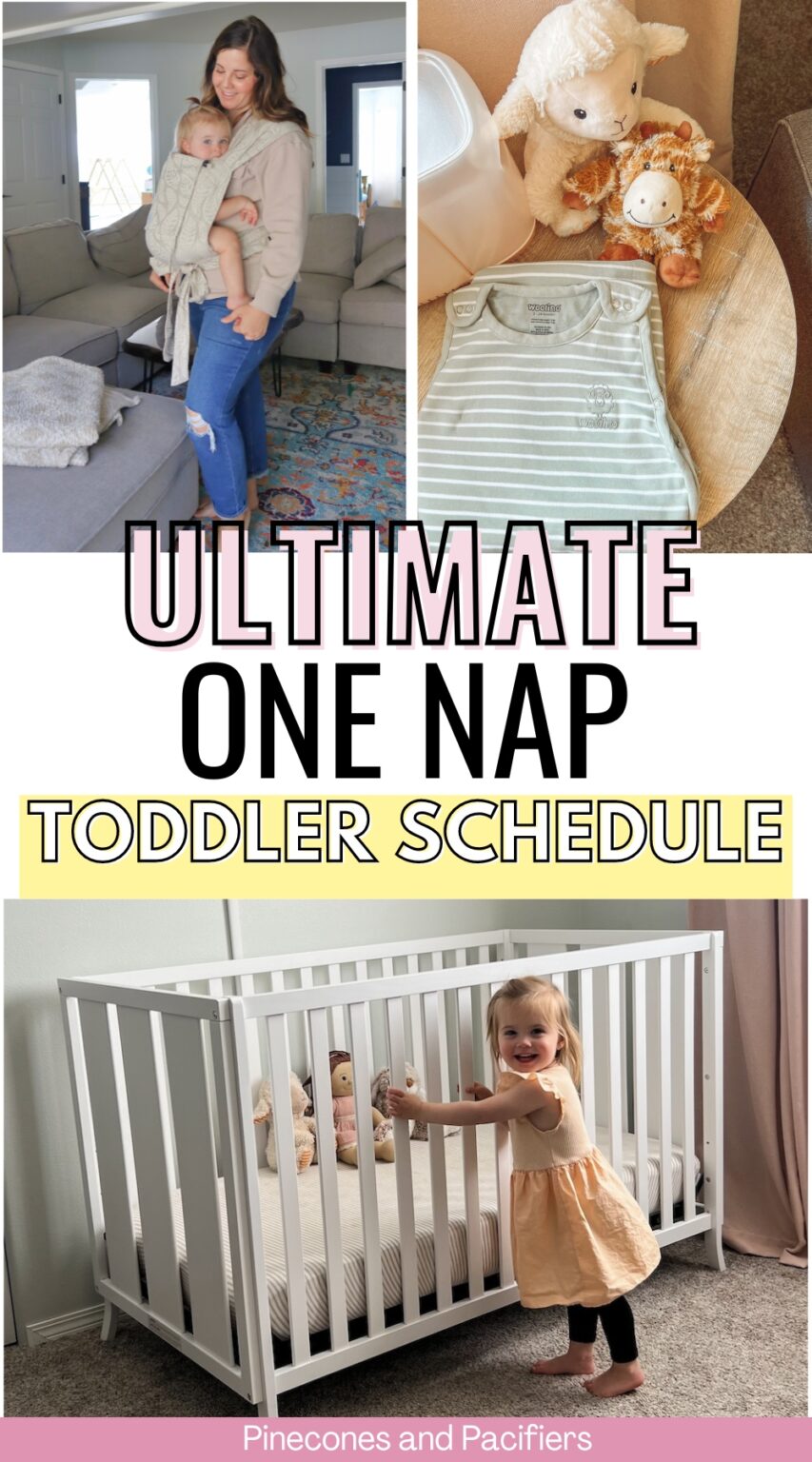 Ultimate One Nap Schedule for Toddlers - Pinecones & Pacifiers