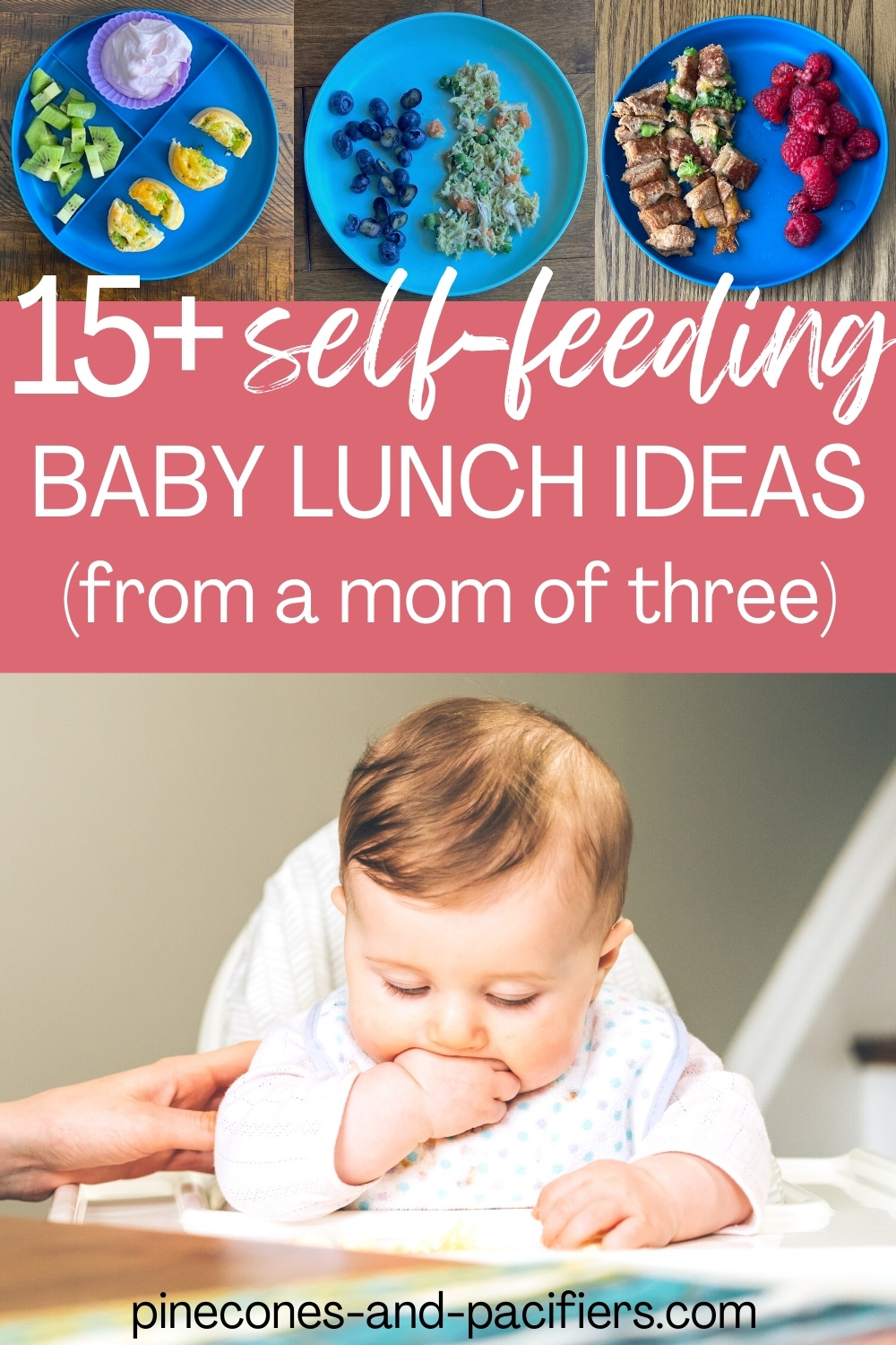 15+ Self-Feeding Baby Lunch Ideas - Pinecones & Pacifiers