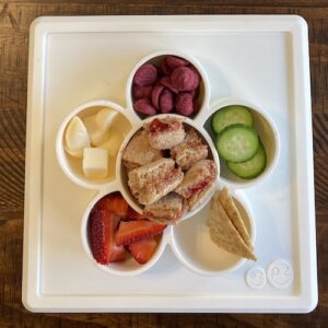 11 Toddler Snack Plate Ideas - Pinecones & Pacifiers