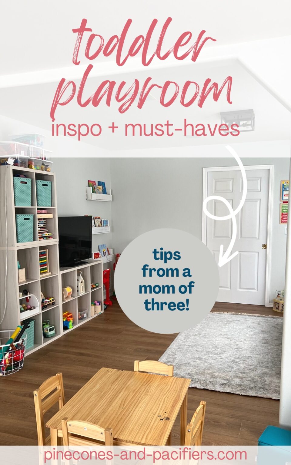 Toddler Playroom Must-Haves - Pinecones & Pacifiers