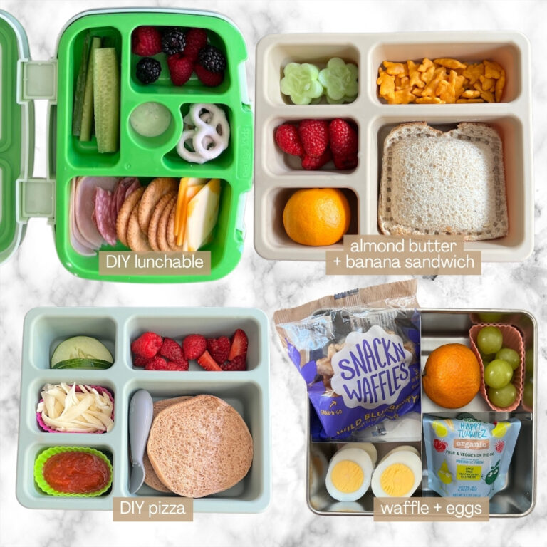 37 Easy and Fun Kindergarten Lunchbox Ideas - Pinecones & Pacifiers