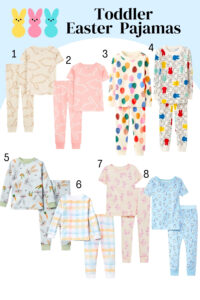 The Cutest Easter Pajamas for Toddlers - Pinecones & Pacifiers