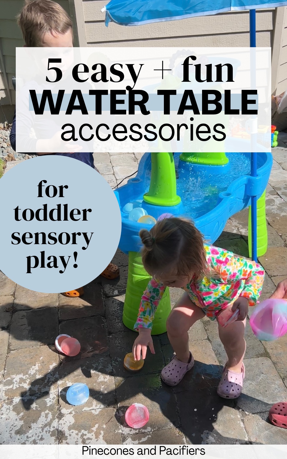 The Best Water Table Accessories for Summer - Pinecones & Pacifiers